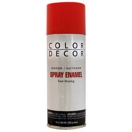 Spray Paint, Interior/Exterior, Red Gloss, 10-oz. Aerosol - Spring Hill ...