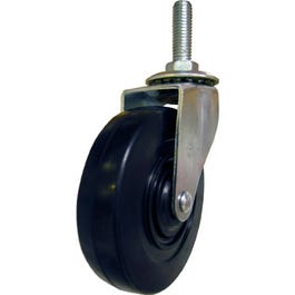 Rubber Wheel Caster, Threaded Stem, 4-In. - Spring Hill, KS - Moody's ...